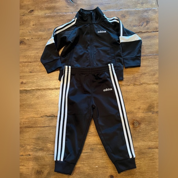adidas | Matching Sets | Adidas Tricot Set In Black 2m | Poshmark